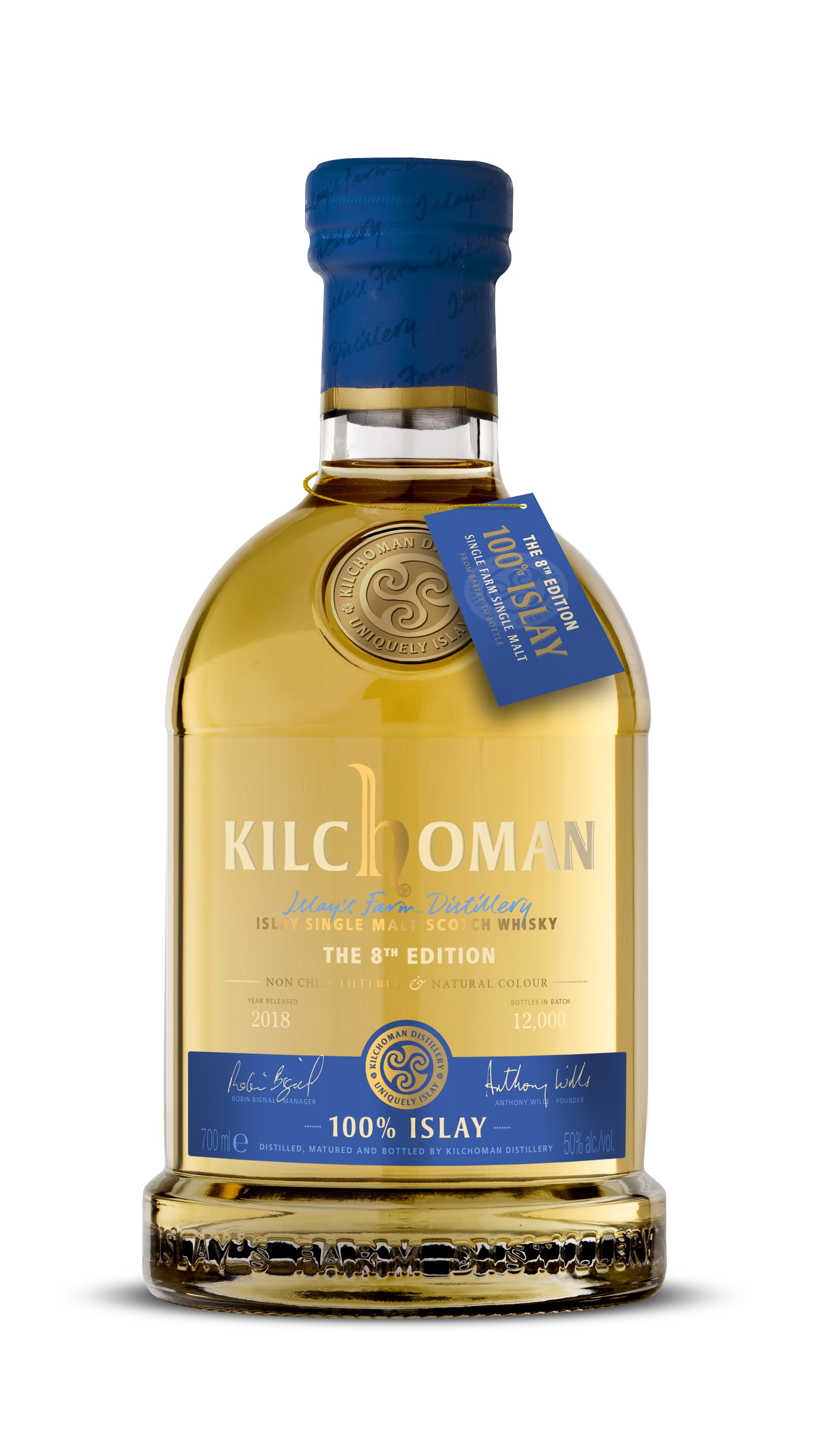 Islay Single Malt Scotch Whisky, '100% Islay' 14th Edition, Kilchoman Distillery - Skurnik Wines ...