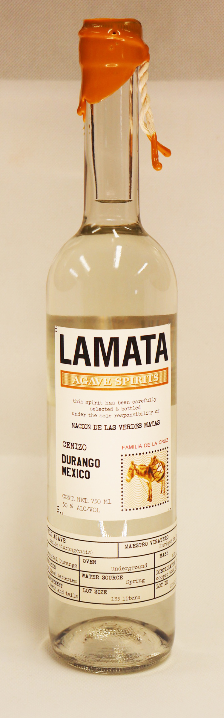Destilado de Agave, Cenizo, 'Durango', Lamata - Skurnik Wines & Spirits