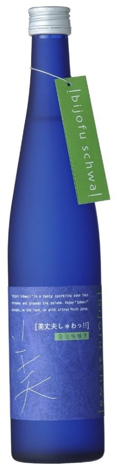 Ginjo Sparkling Sake 'Schwa' Bijofu - Skurnik Wines & Spirits