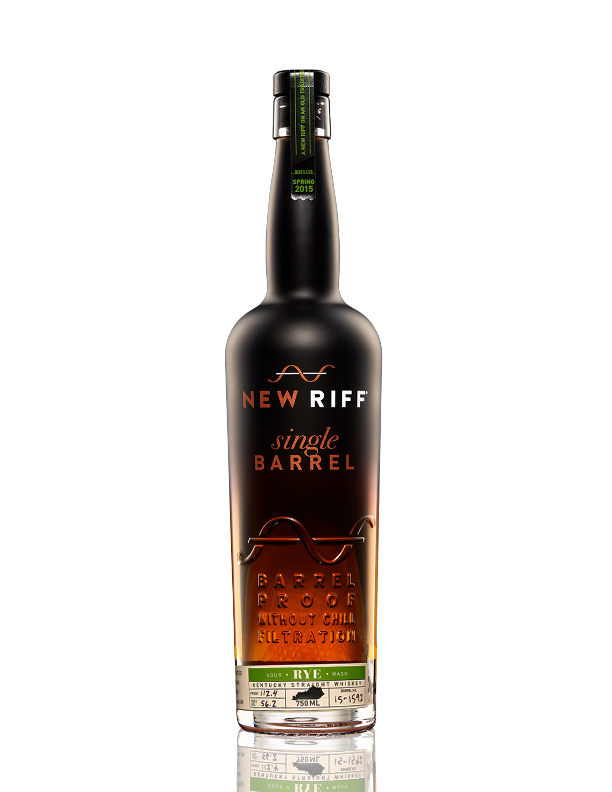 Rye Whiskey, Single Barrel, New Riff Distilling [STRAPPED] - Skurnik ...