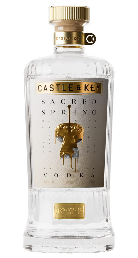 Vodka, 'Sacred Spring', Castle & Key [STRAPPED] - Skurnik Wines & Spirits