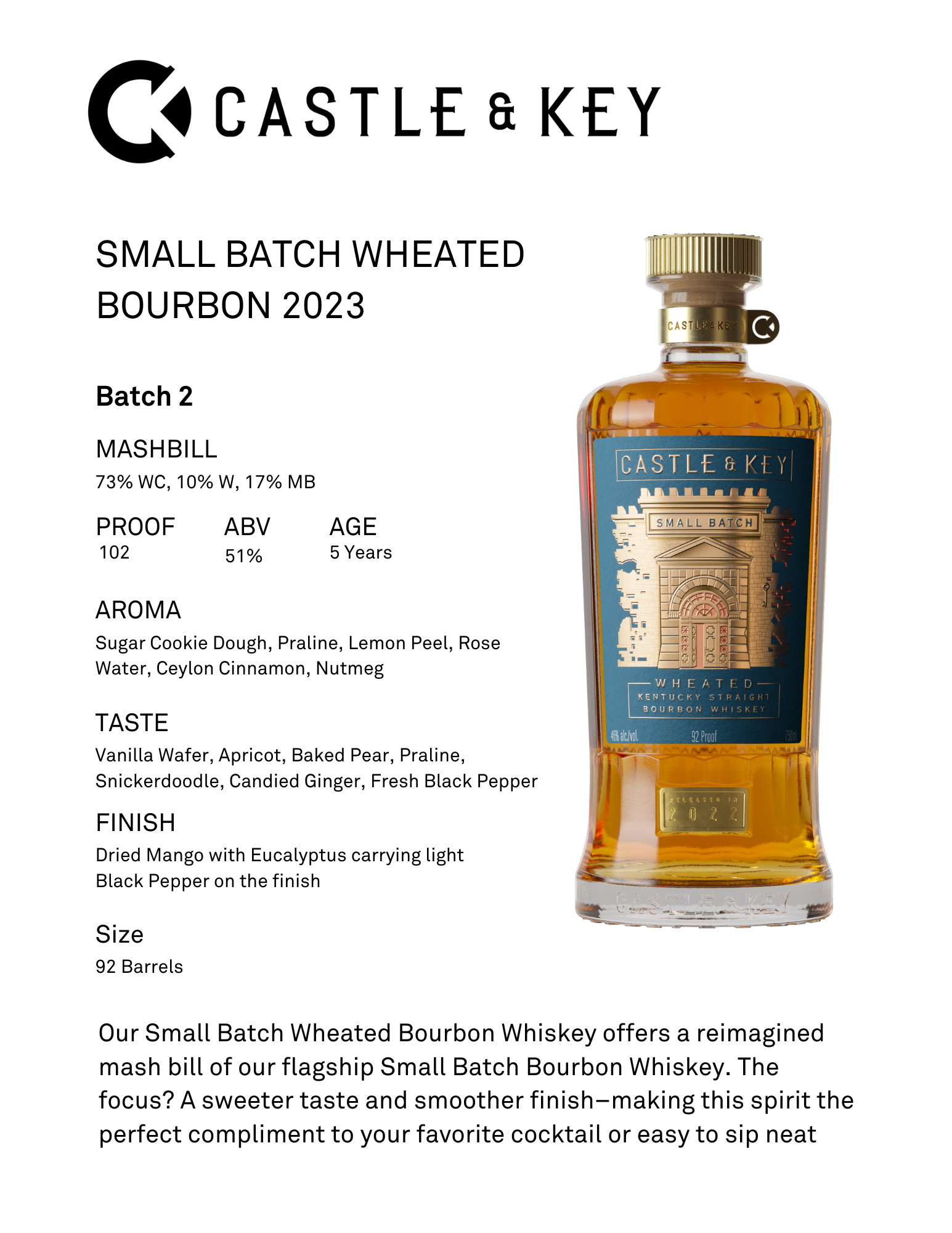 Castle & Key Distillery - Skurnik Wines & Spirits