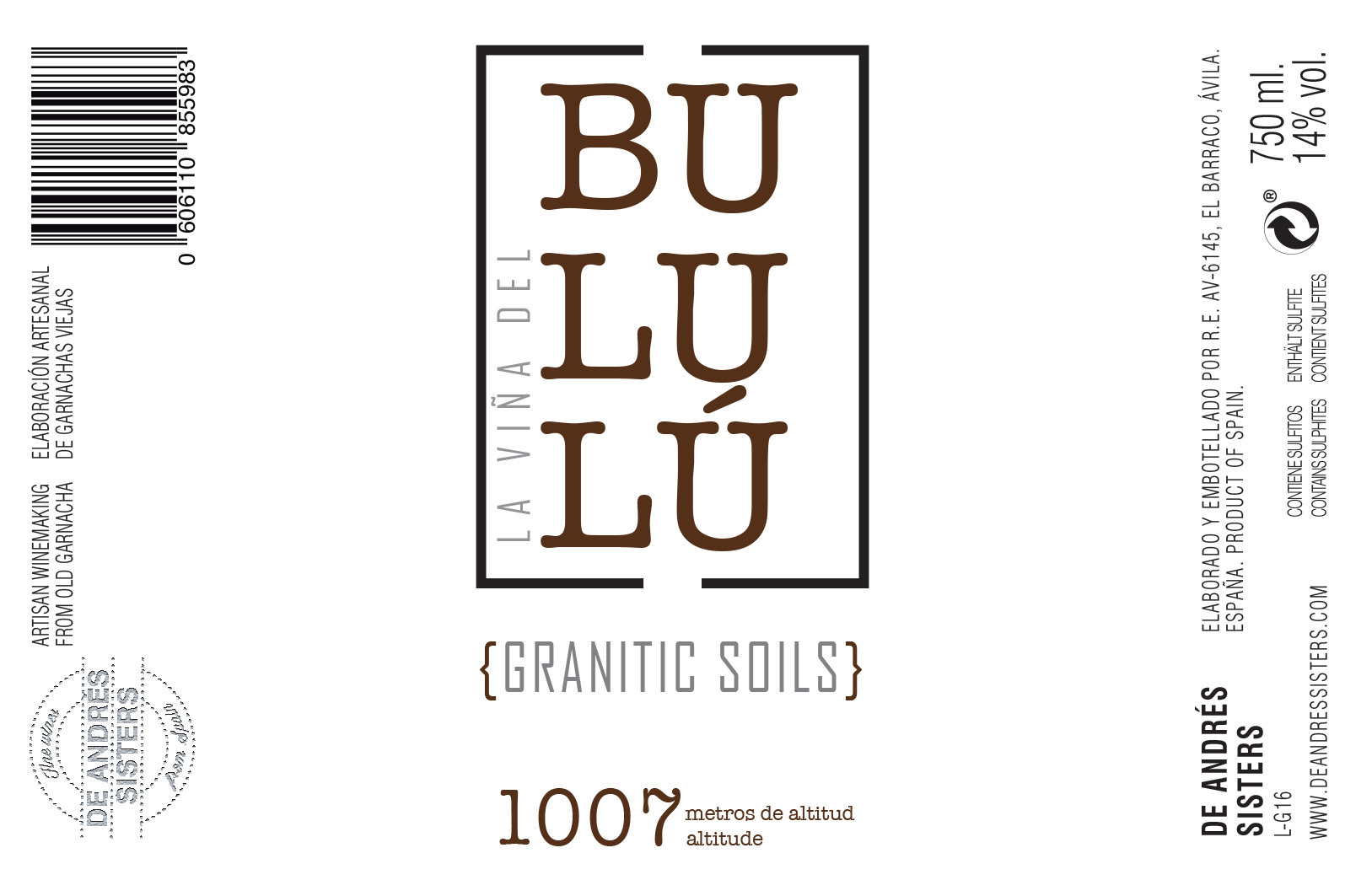 Garnacha, La Vina del Bululu - Skurnik Wines & Spirits