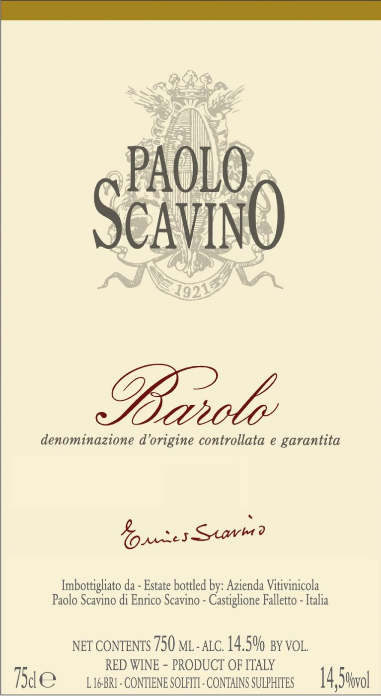 Barolo, Paolo Scavino - Skurnik Wines & Spirits
