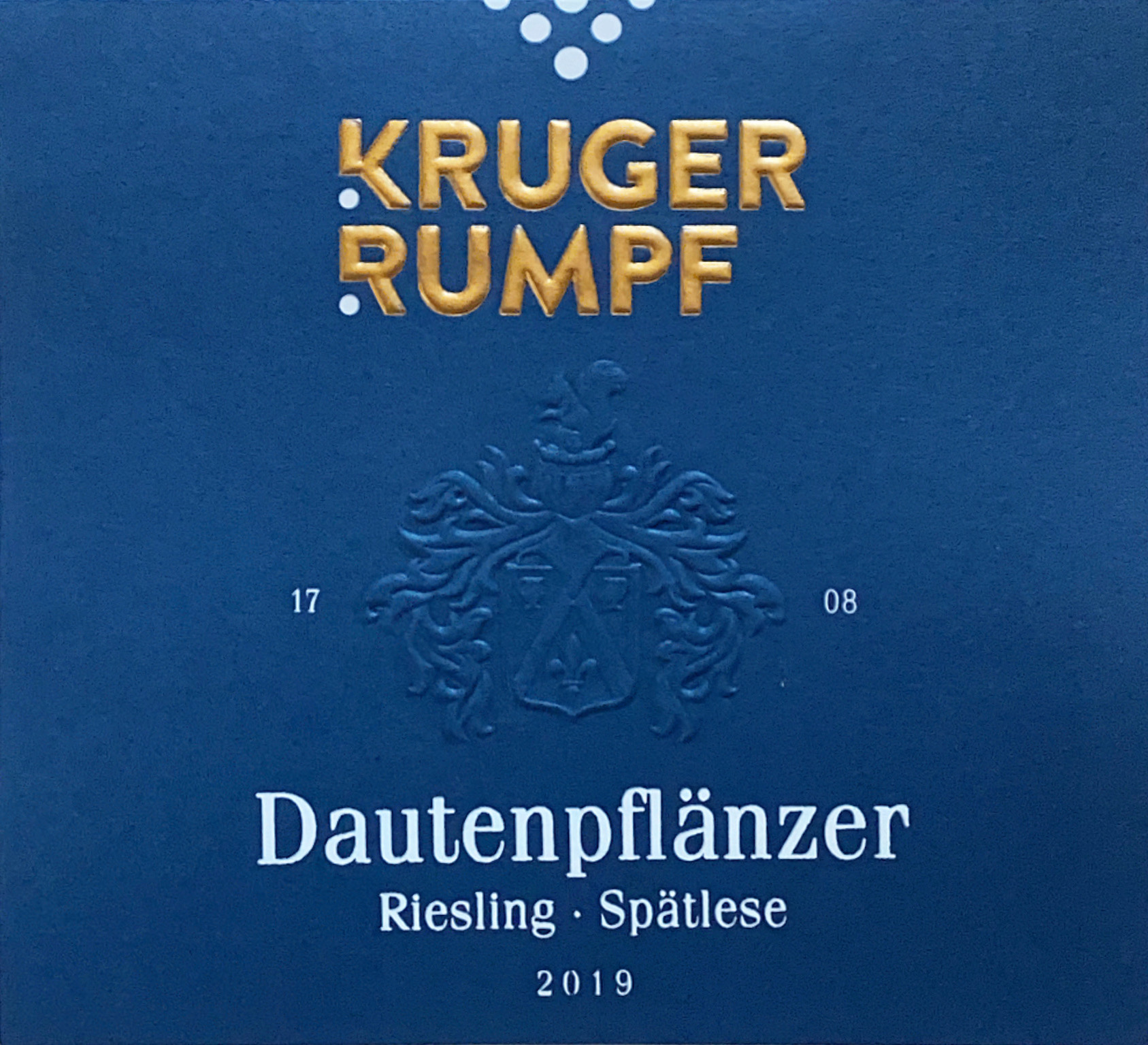 Munsterer Dautenpflanzer Riesling Spatlese, Kruger-Rumpf - Skurnik Wines & Spirits