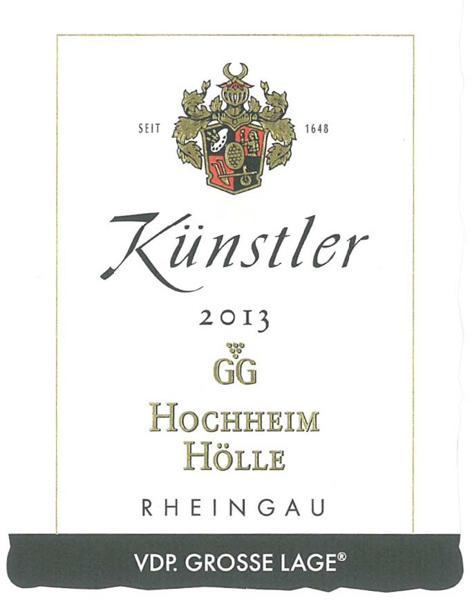 Künstler Hochheimer Hölle Riesling Grosses Gewächs - Skurnik Wines ... Künstler Hochheimer Hölle Riesling Grosses Gewächs - Skurnik Wines ...