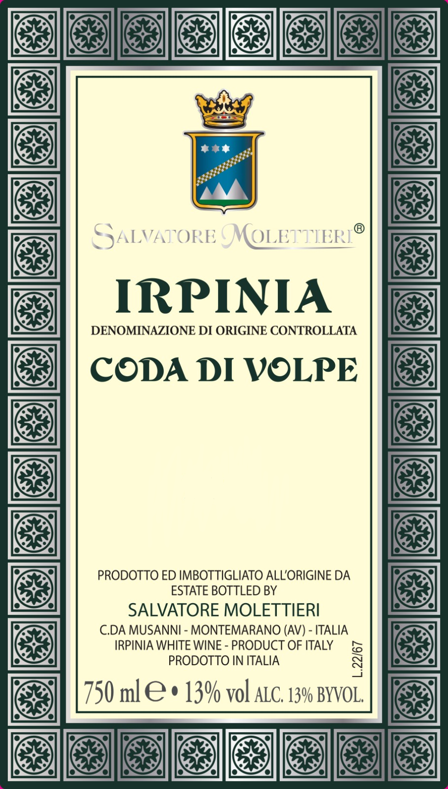 Coda di Volpe, Salvatore Molettieri - Skurnik Wines & Spirits coda-di-volpe-salvatore-molettieri-skurnik-wines-spirits