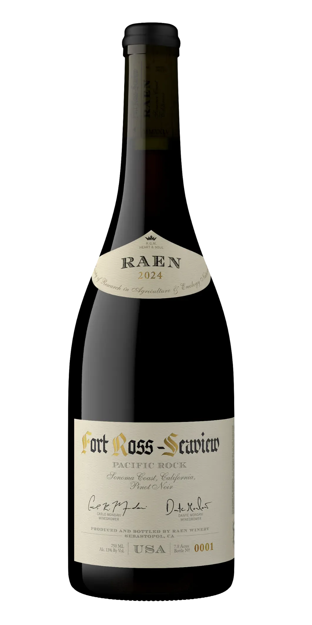 Pinot Noir 'Pacific Rock - Fort Ross-Seaview', RAEN - Skurnik Wines ...