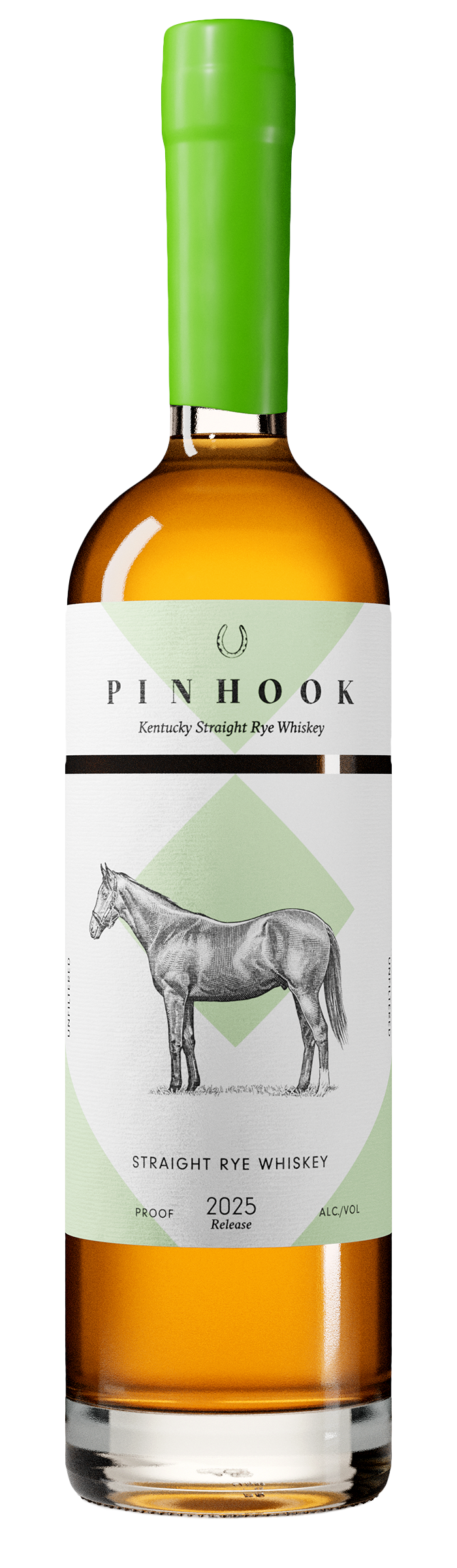 Straight Rye Whiskey, 2025 [Green Wax], Pinhook [STRAPPED] - Skurnik ...
